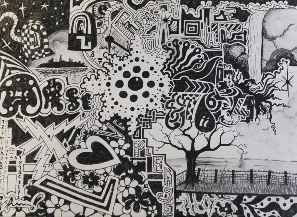 'Sleep artist' who draws fascinating pictures in his sleep