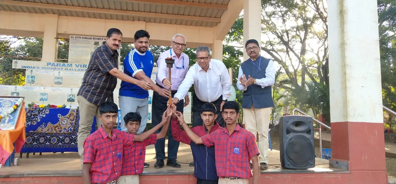 Annual sports competition of Tilakwadi school has begun.