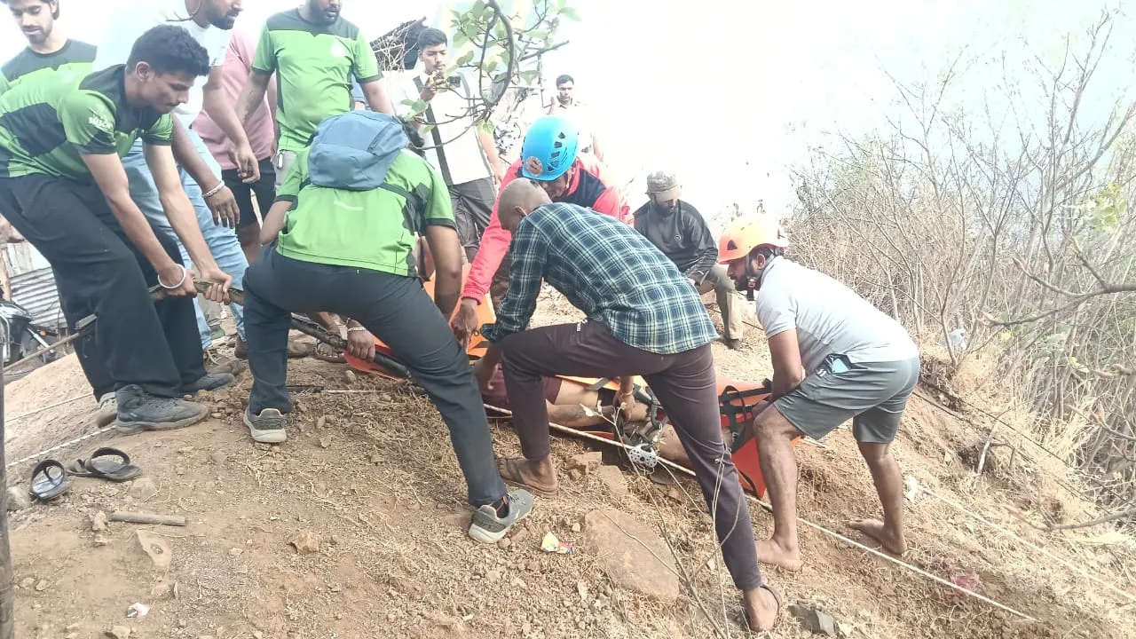Terrible accident at Ambenali Ghat;